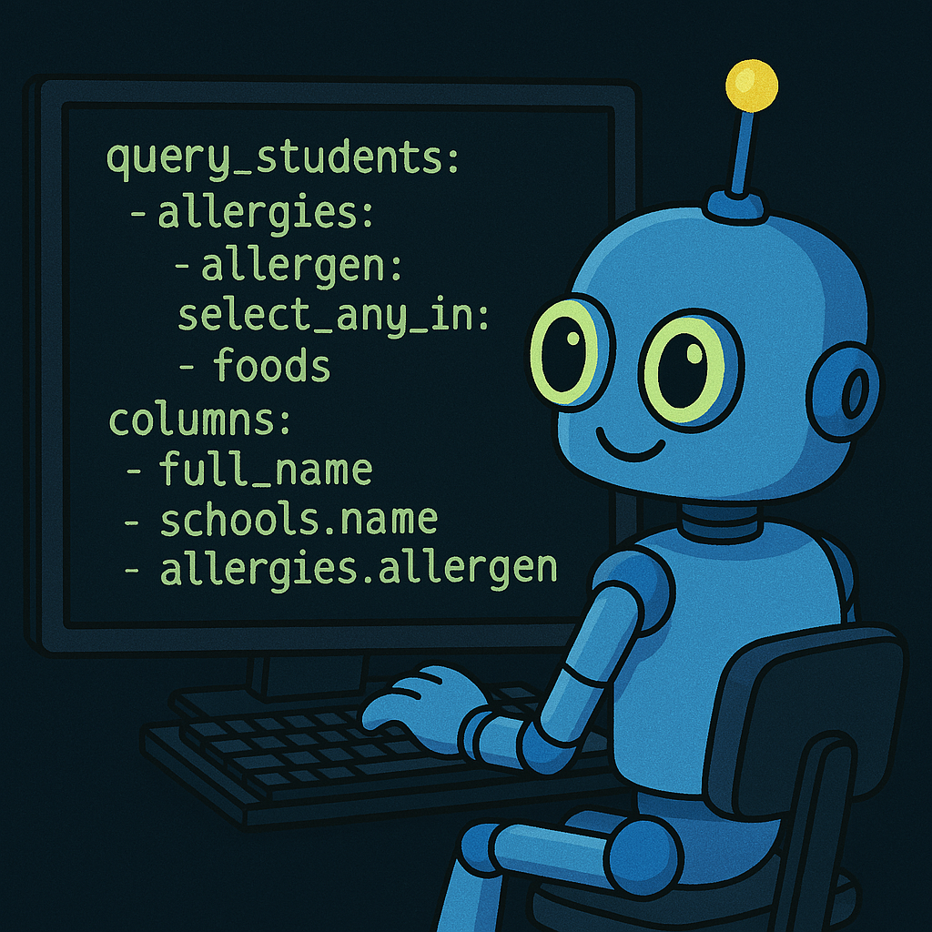 Queries are a robot’s best friend: AugQL